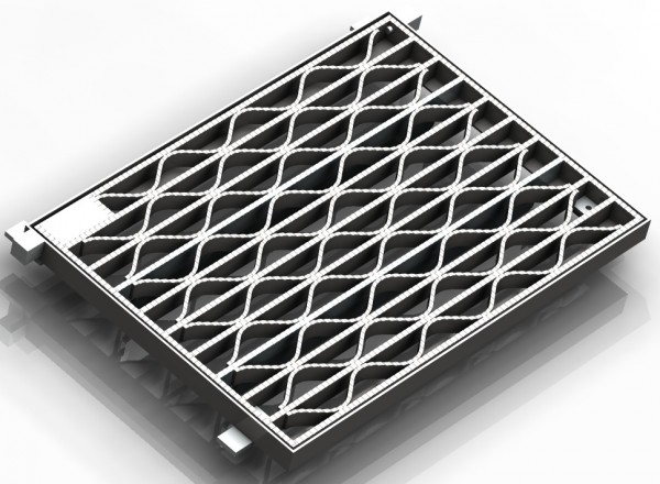 Weaved Sump Grates - R&S Grating