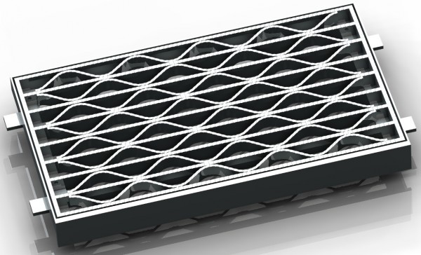 Weaved Sump Grates - R&S Grating